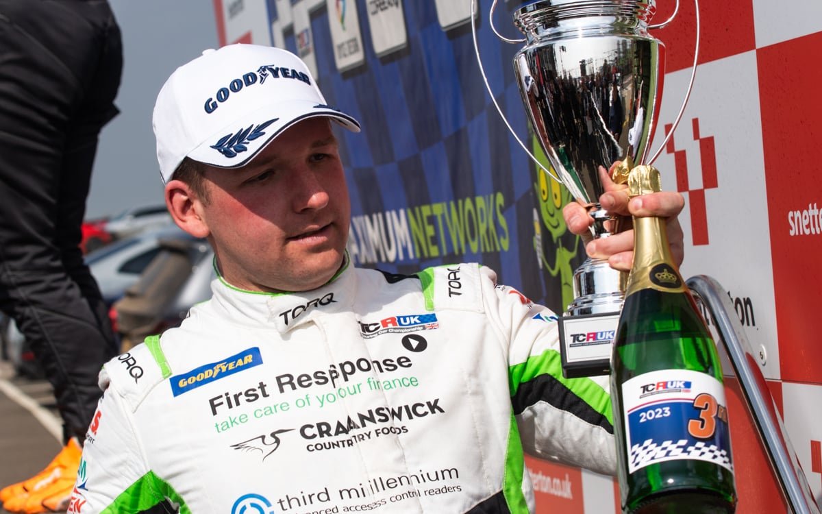 Chris Smiley scores a podium for the new Honda Civic on its TCR debut ...